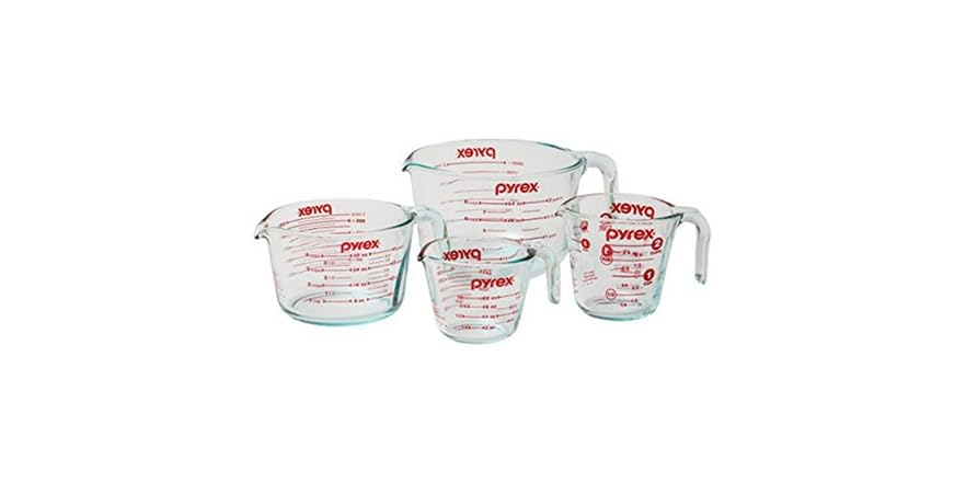 Pyrex 4-Piece Measuring Cup Set