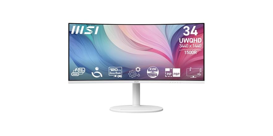 MSI Modern MD342CQPW 34" Computer Monitor