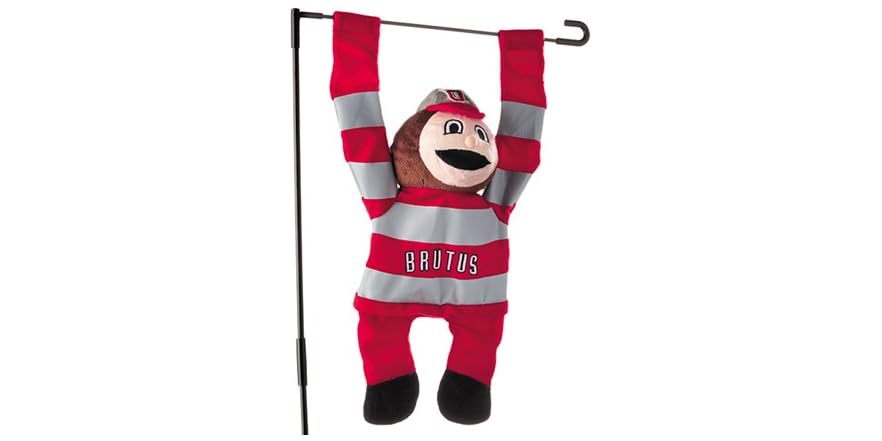 3D Mascot Garden Flag