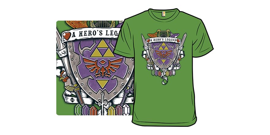 A Hero's Legend Crest
