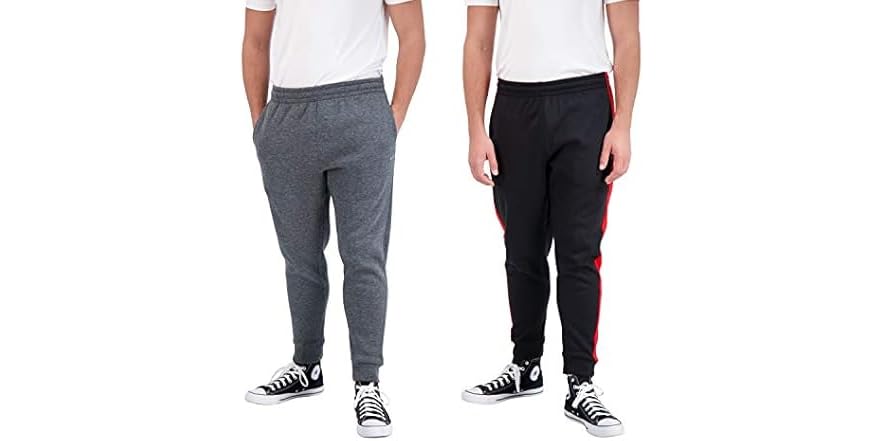 Unipro Mens 2 Pack Jogger Sweatpants