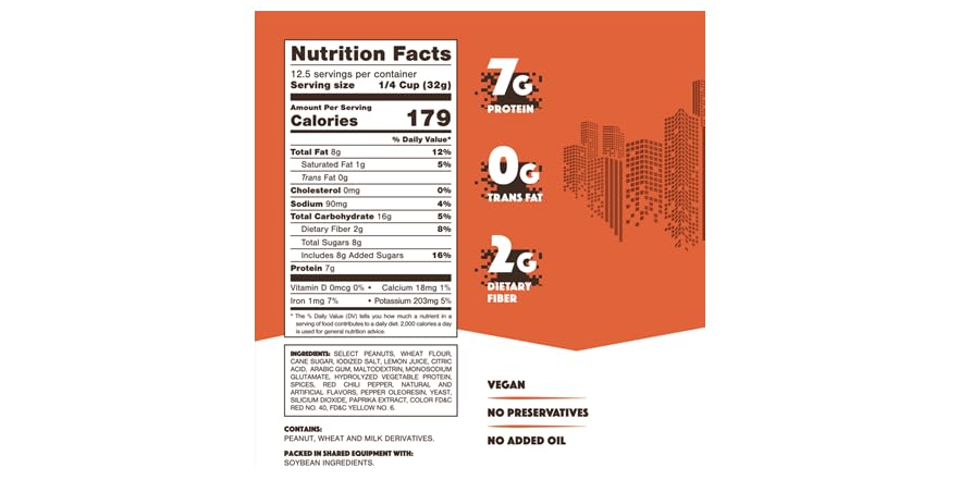 (6 Pack) Game Nuts Hot Crispy Peanuts