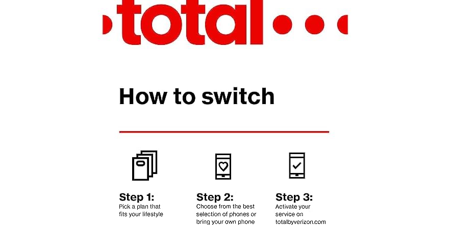 Total by Verizon Prepaid Smartphone