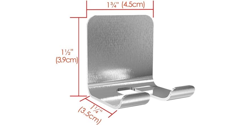 4 Pack Wall Mounted Safety Razor Holder