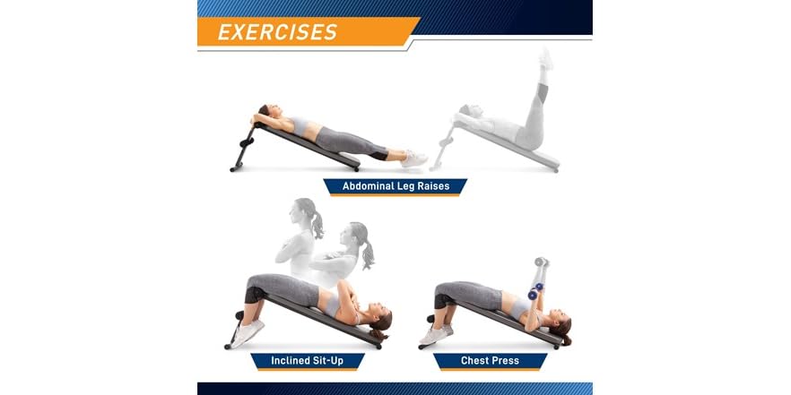 Marcy Utility Slant Board Sit Up Bench
