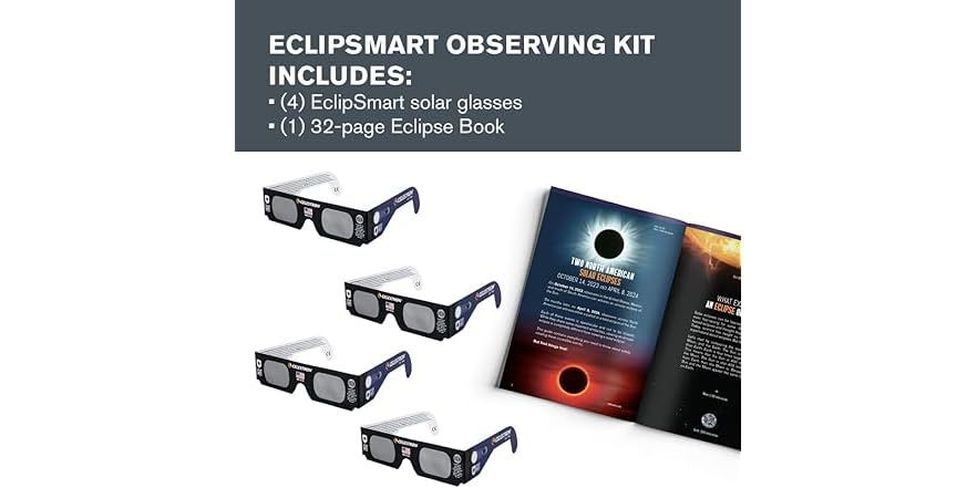 Celestron – EclipSmart Solar Shades Observing Kit