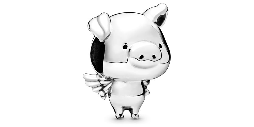Pandora Pippo the Flying Pig Sterling