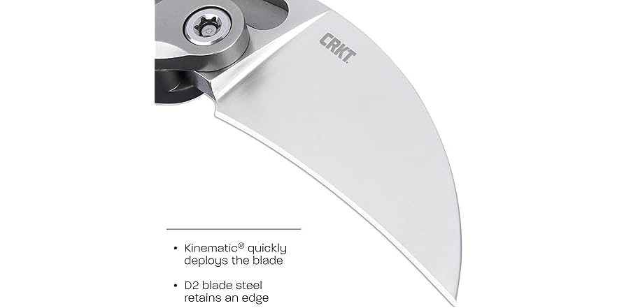 CRKT Provoke Knife Kinematic Karambit Grey