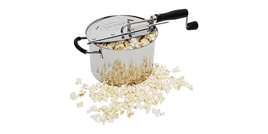 StovePop Stainless Steel Popcorn Popper
