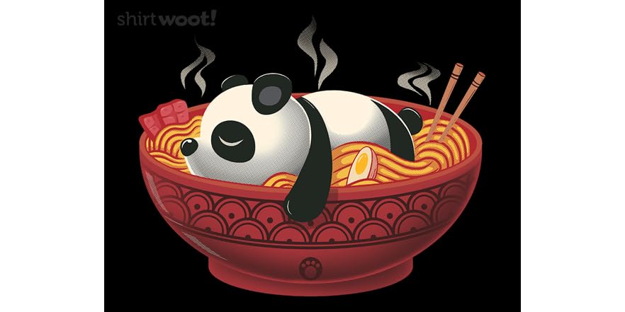Sleepy Ramen Panda
