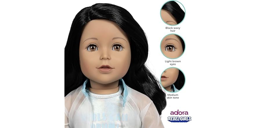 Adora 18" Rebel Girls Doll Collection