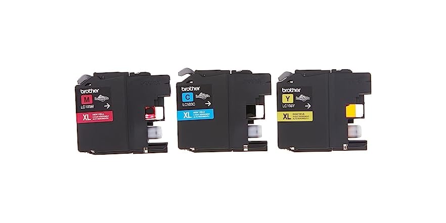 Brother Genuine High Yield Color Ink Car