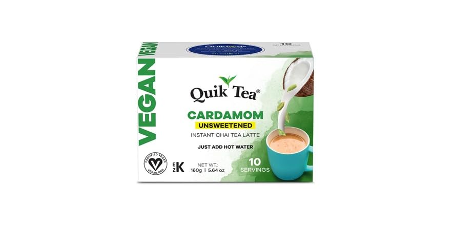 Quik Tea Chai Tea Latte 6 Pack - Variety