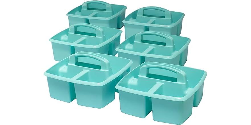 Storex 3-Compartment Small Caddy