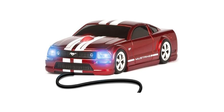 Ford Mustang Wired Optical Mouse