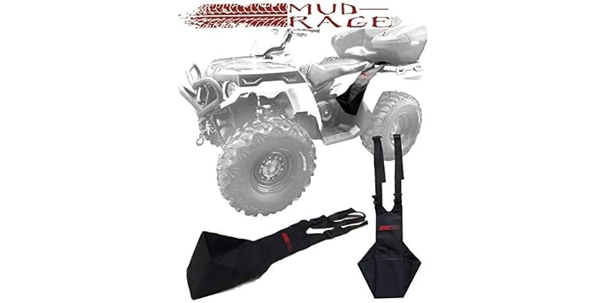 MUD RAGE 2pc ATV Rear Passenger Foot Peg