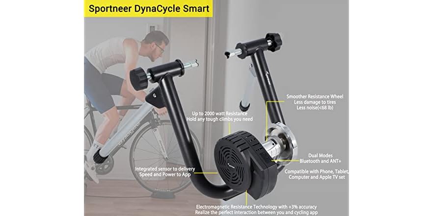 Sportneer Electromagnetic Bicycle Resistance Trainers