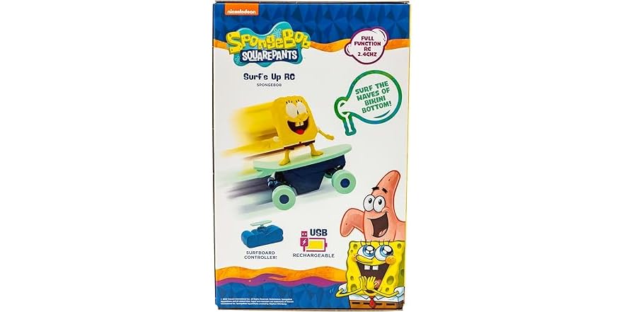SpongeBob SquarePants Surf's Up RC Vehicle