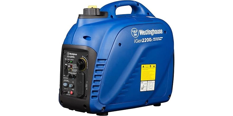 Westinghouse 2200 Watt Portable Inverter Generator