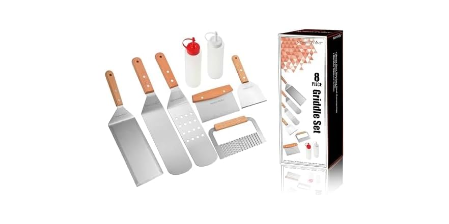 North Point 8 Piece Griddle Set