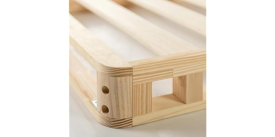 ZINUS Edgar 4" Wood Box Spring, Twin