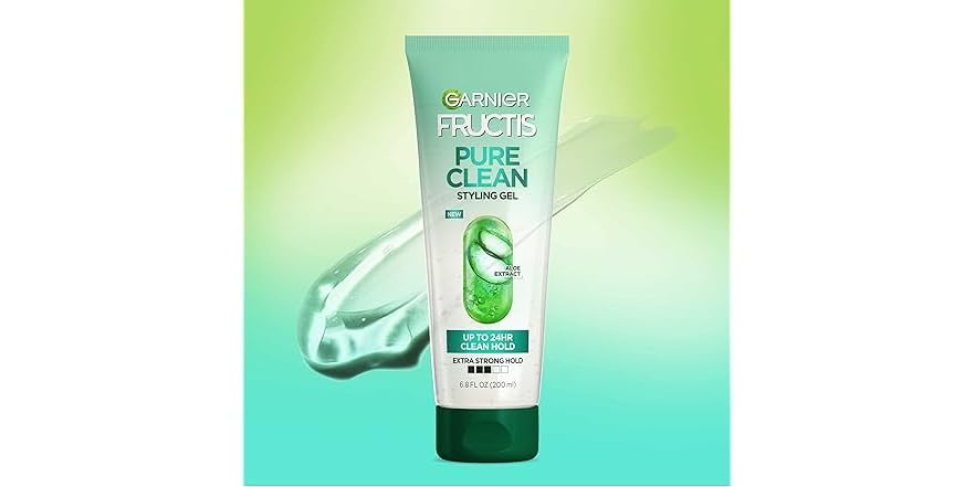 Garnier Fructis Style Pure Clean Styling Gel 6.8 Fl Oz
