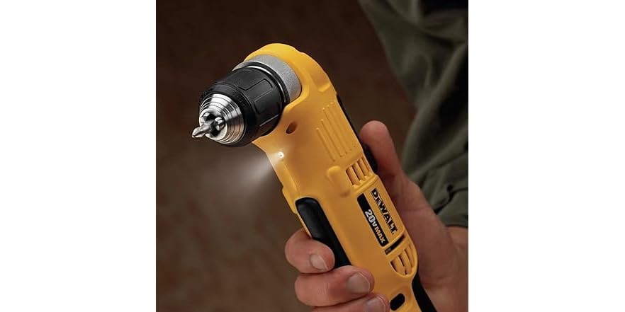 DEWALT DCD740C1 20V Max Right-Angle Drill Kit
