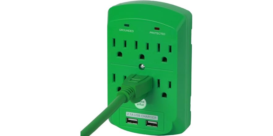 Office+Style Surge Protector (2 Pack)
