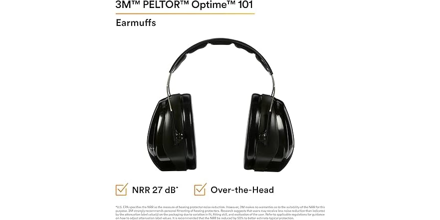 3M - 101 Over-the-Head Earmuff