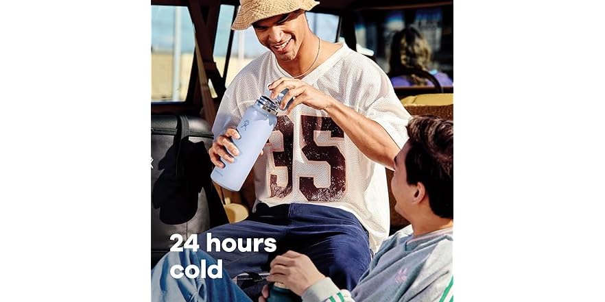 Hydro Flask Wide Flex Straw Cap, 40 oz, Agave