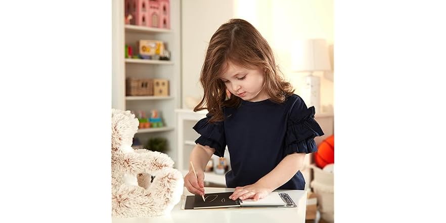 Melissa & Doug Scratch Art Doodle Pad