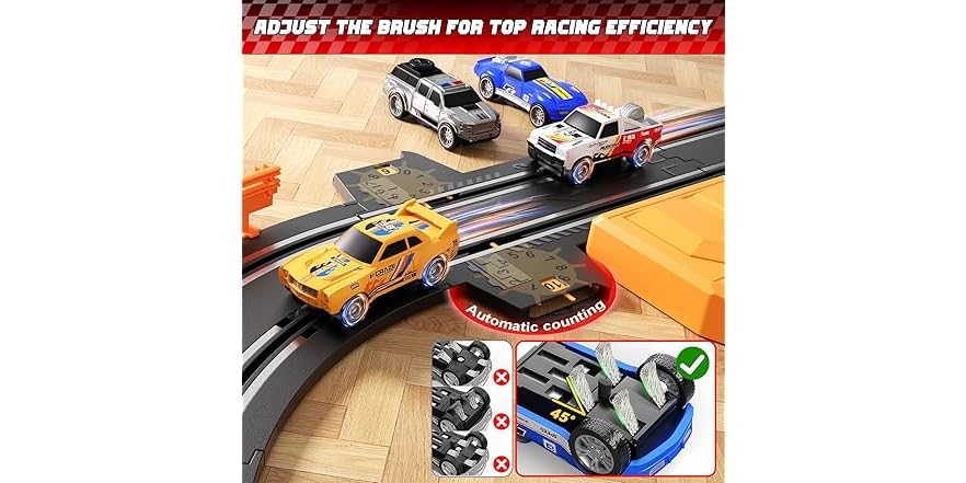 suficy Slot Car Racing Set for Kids