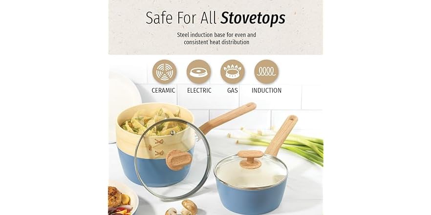 GoodCook 10-Piece Cookware Set (Open Box)