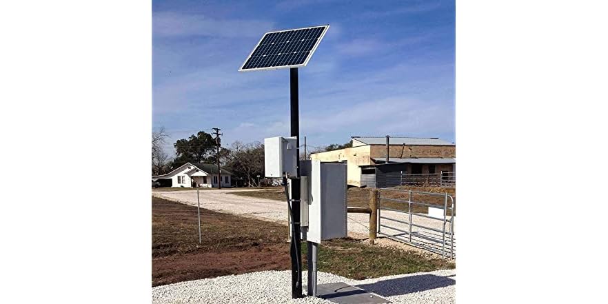 Adjustable Pole Mounting Bracket Rack