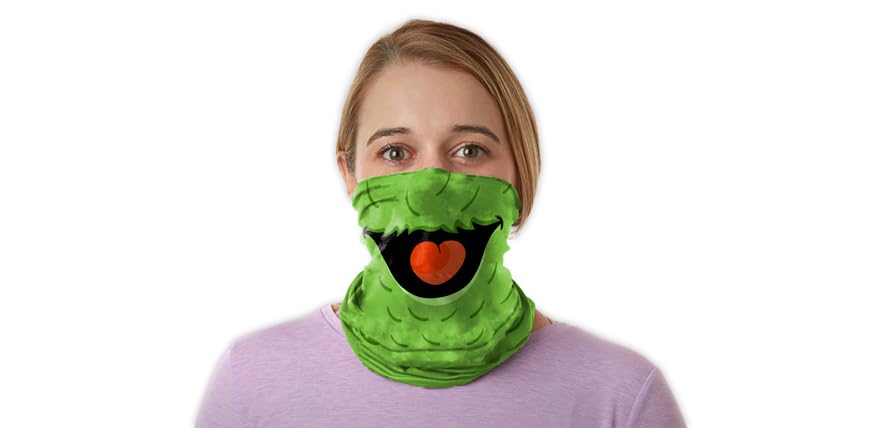 "Grumpy Monster" Neck Gaiter - General Use