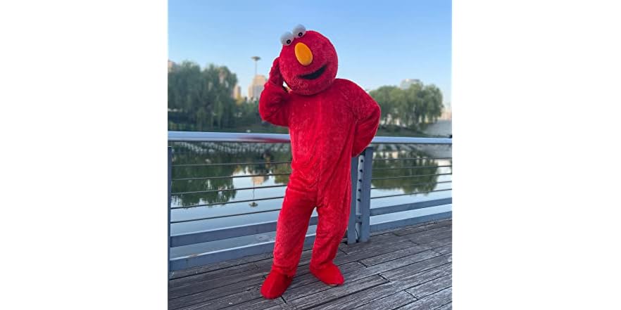 Mascot Costume ELmo, Adult