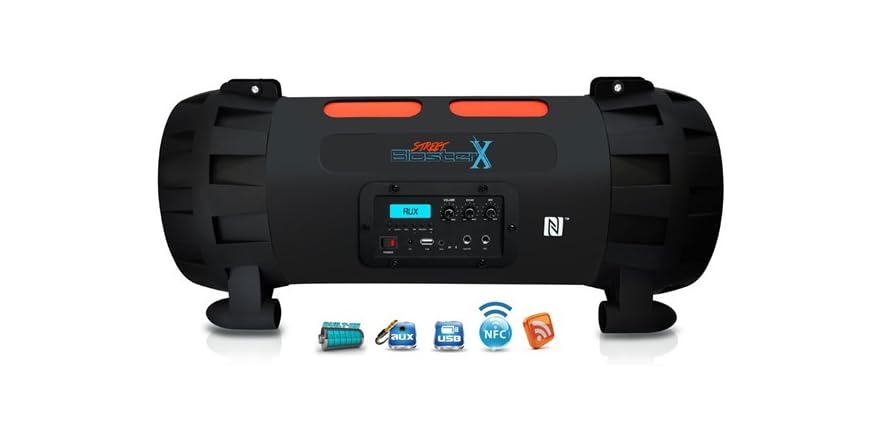 1000W NFC Bluetooth Rugged & Portable BoomBox
