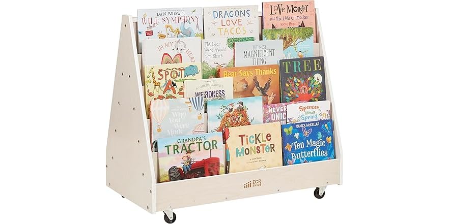 ECR4Kids Double-Sided Mobile Book Display