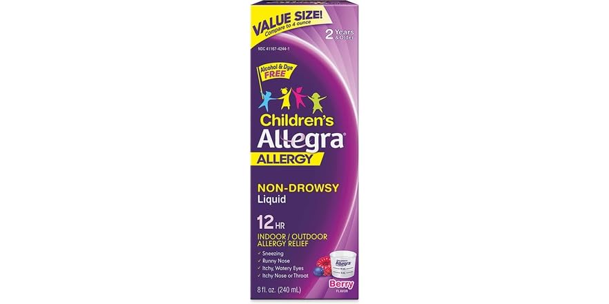 Allegra Children's Non-Drowsy Antihistamine
