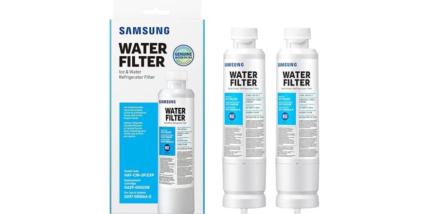 SAMSUNG HAF-CIN/EXP Genuine Filters, 1 or 2 pk