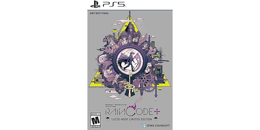 Master Detective Archives: RAIN CODE Plus Lucid-Noir Limited Edition