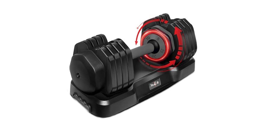 Yes4All Multi-Weight Adjustable Dumbbell