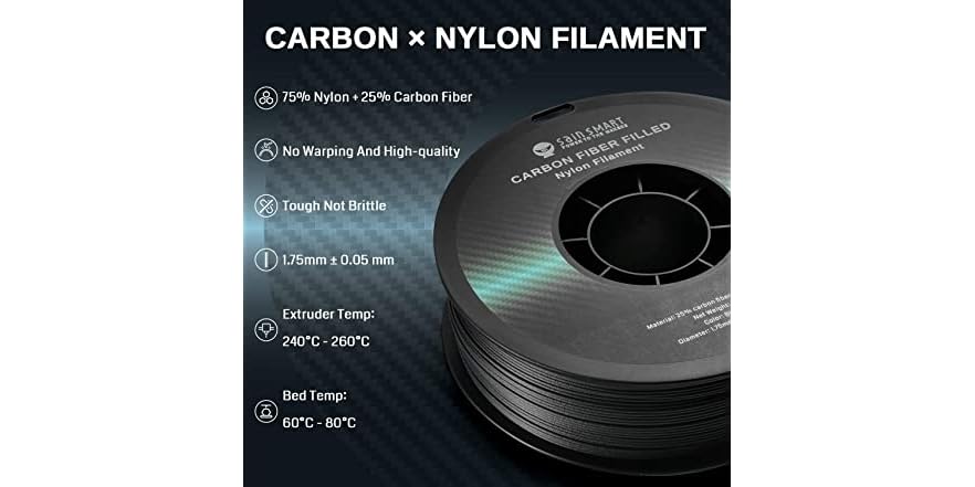 SainSmart ePA-CF Nylon Filament 1.75mm