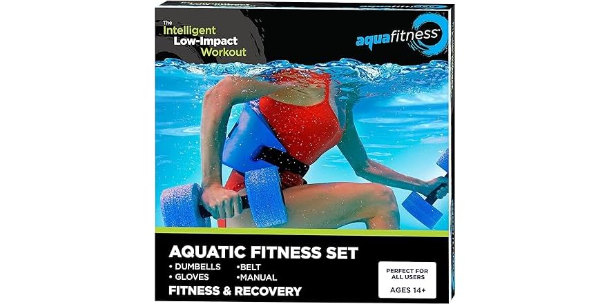 Aqua 6-Piece Fitness Set