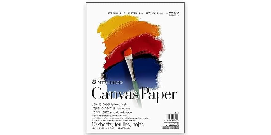 Strathmore 200 Series Canvas Paper