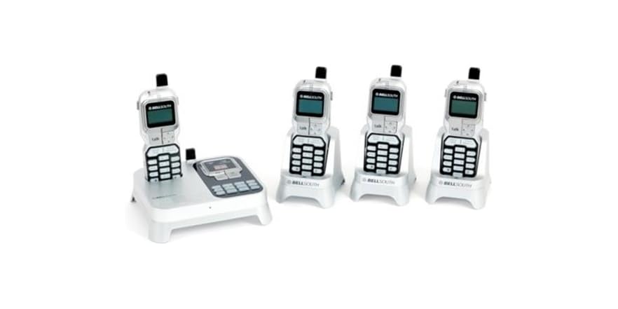 Bellsouth 5.8Ghz 4 Handset Cordless Phone with Answering Machine