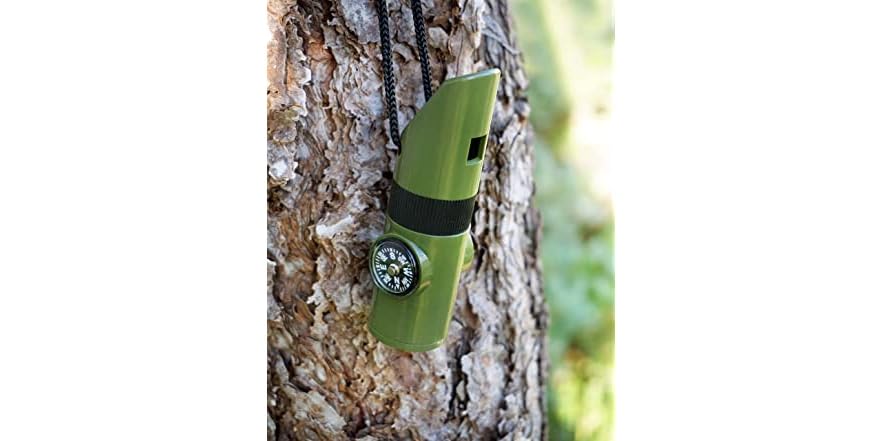 SE 7-IN-1 Survival Whistle- 3 Pack
