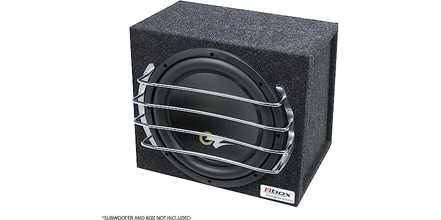 Atrend 10-Inch Chrome Subwoofer Grill