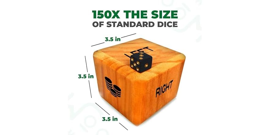 SWOOC Games Giant Left Right Center Game