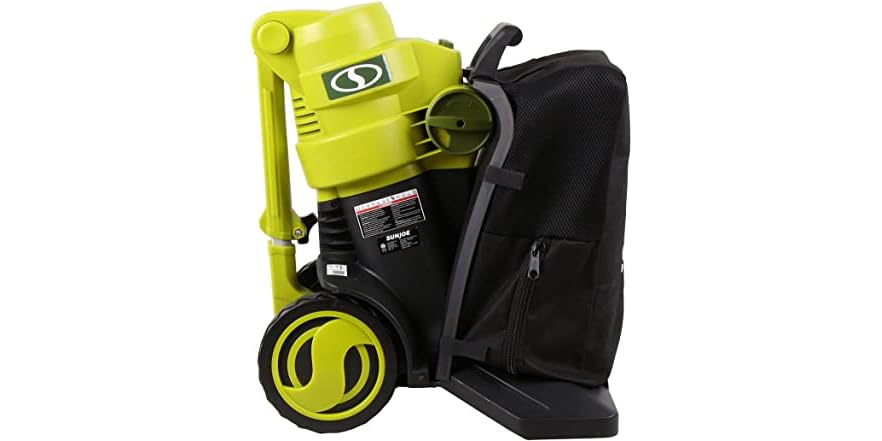 Sun Joe Walk Behind Garden Vacuum